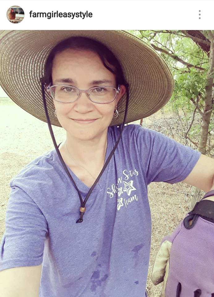 Easy Hairstyle Tutorial & My Gardening Hat – The Growing Hale